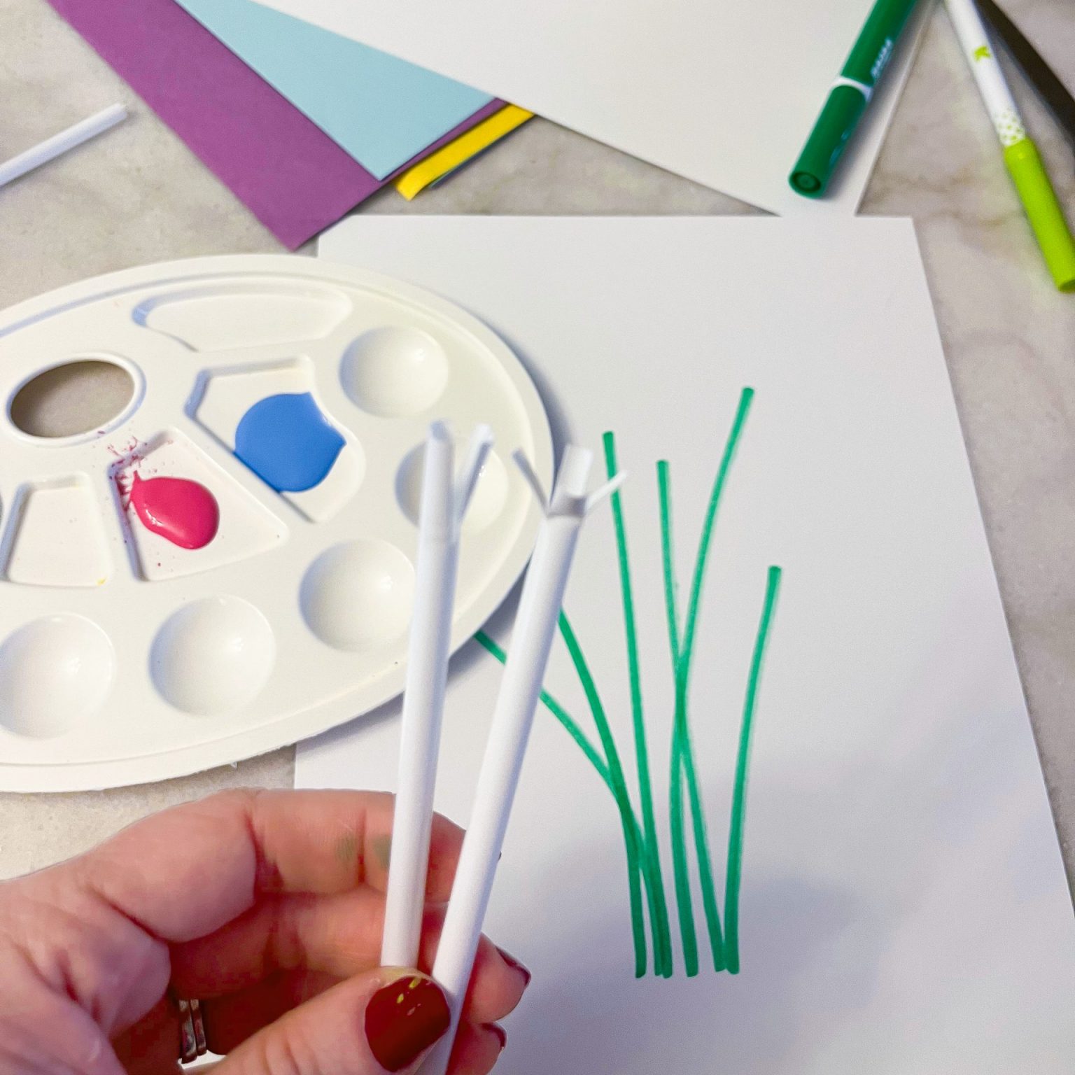 Crafting With Katie: Mother’s Day Straw Flowers - Giggle Magazine